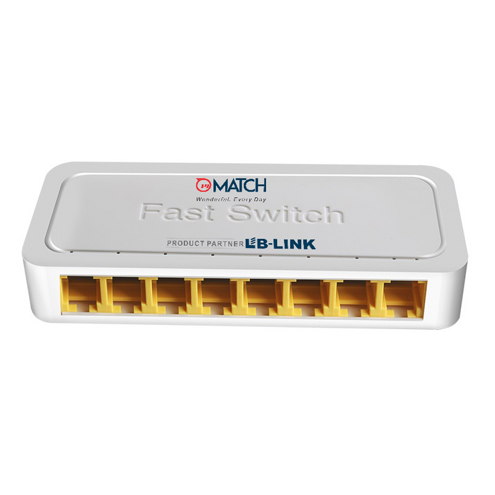8 Port Ethernet Switch 10/100Mbps | Match LB-Link – Match Digisol
